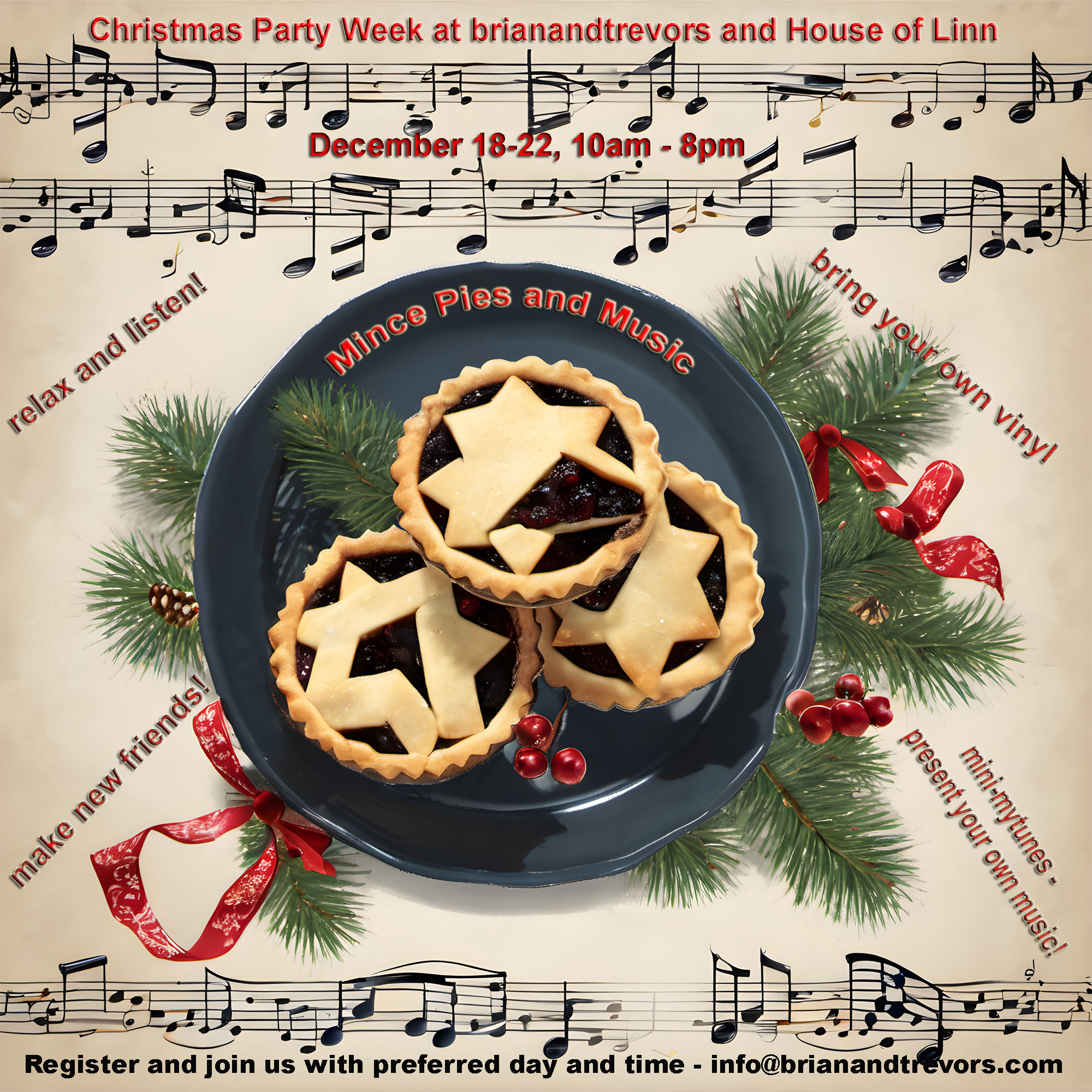 Christmas Party Week & Holiday Opening - Brian And Trevors